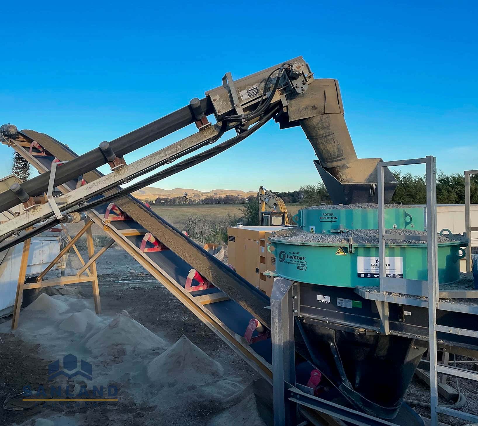 Vertical Shaft Impact Crushers (VSI) - Sanland Equipment