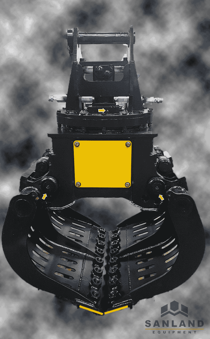 Rock Breakers and Grapples - Sanland Equipment