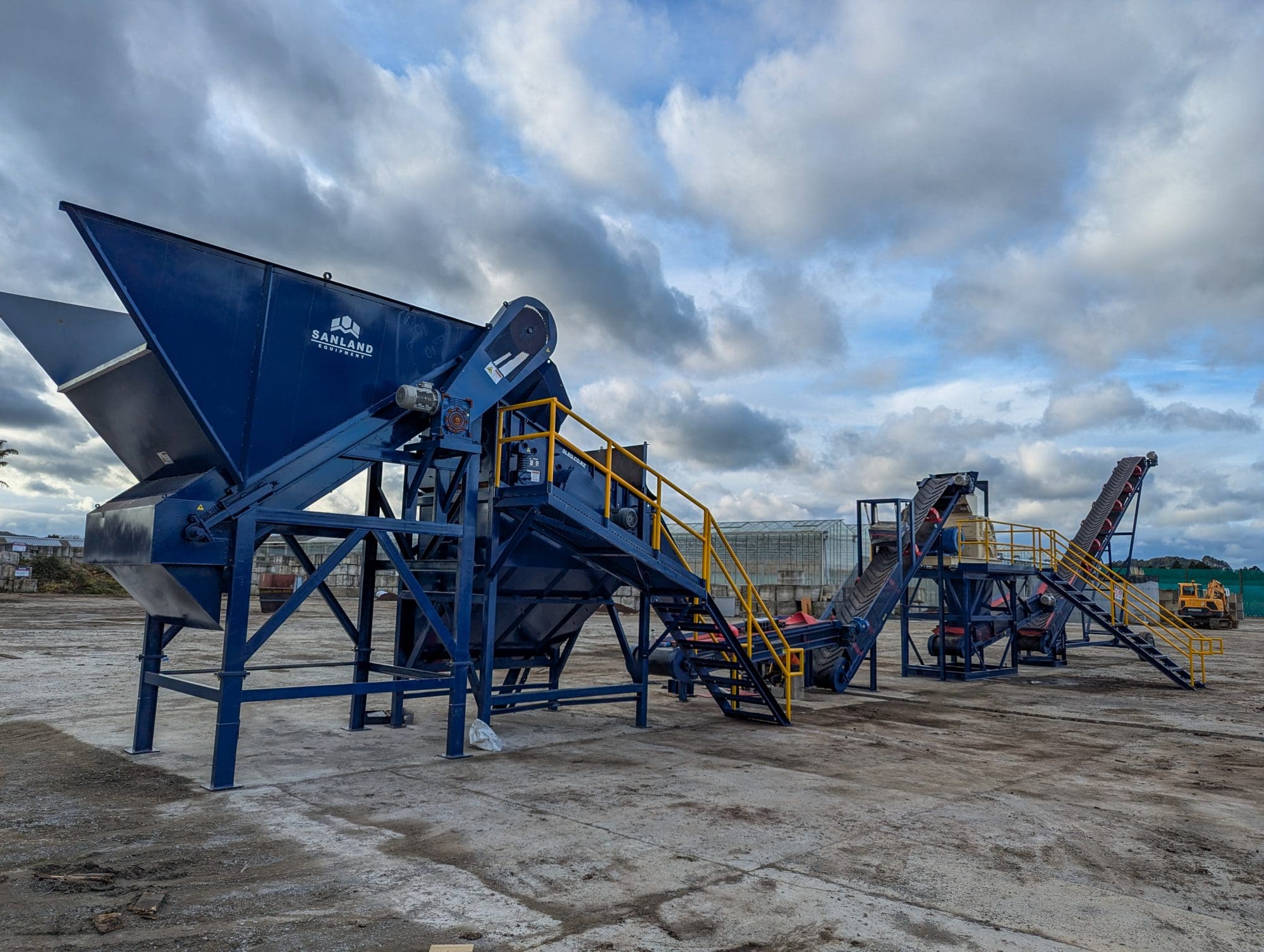 Recycling Plant Custom Built - Sanland Equipment